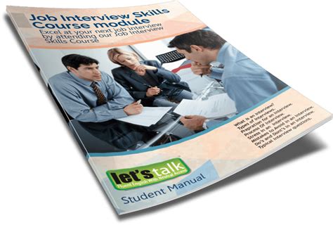 Job Interview Skills Course Book Min Let S Talk English Speaking
