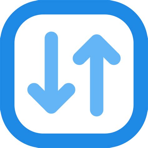 Flecha Arriba Y Abajo Iconos Gratis De Flechas