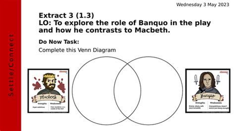 Macbeth Extract Booklet With Gcse Questions Section A And B Edexcel
