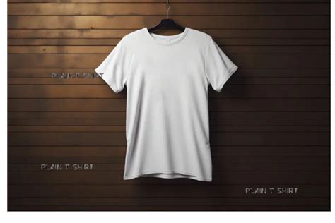 Plain T Shirt Template Postermywall