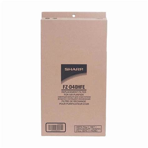 Sharp Original Replacement Hepa Filter Fz D40hfe For Sharp Air Purifiers Kc G40m W At ₹ 6000 00