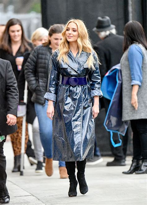 Jessica Rothe Arrives At Jimmy Kimmel Live In Los Angeles 02132019