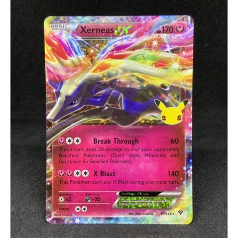 Pokemon Tcg Xerneas Ex Classic Collection Ultra Rare 97146 2021 25th