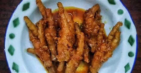 Resep Ceker Ayam Bumbu Kecap Ala Angkringan Oleh Berlian Soewandono