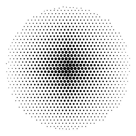 Premium Vector Dot Pattern With Halftone Effect Comic Pop Art Gradient Black White Radial