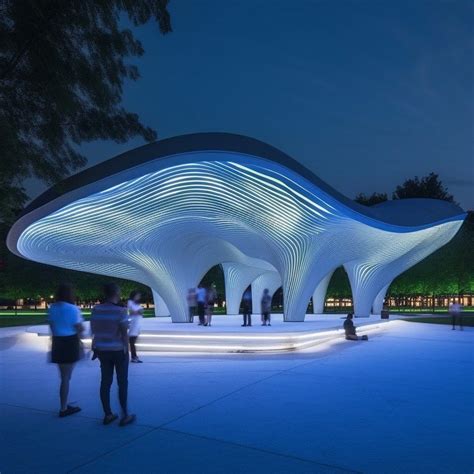 Parametricarchitecture On Twitter Stunning Pavilion Concepts