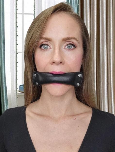 Soft Leather Gag Cleave Gag Stuffed Gag Mature Etsy