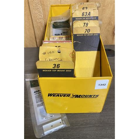 Original 1960 S Weaver Metal Scope Base Organizer