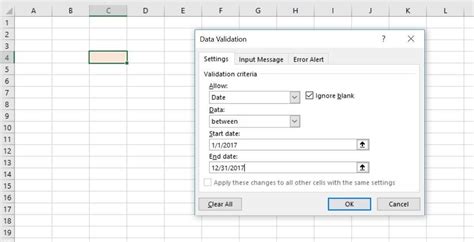 Four Ways To Specify Dates Using Excel Data Validation Techrepublic
