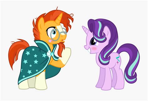 Starburst Clipart Simple Starlight Glimmer And Sunburst Kiss Free
