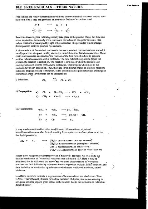 Solution Organic Chemistry Reaction Intermediates And Molecular
