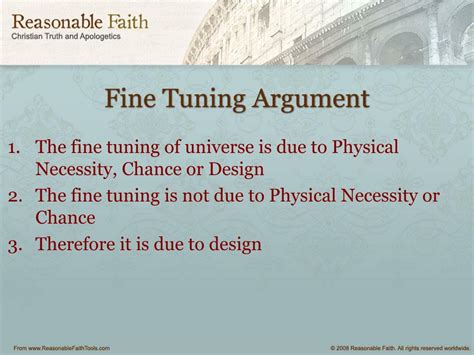Ppt Fine Tuning Argument Powerpoint Presentation Free Download Id