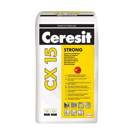 CERESIT CX 15 zaprawa montażowa 25 KG CX 5 EXPRESS Cena Opinie