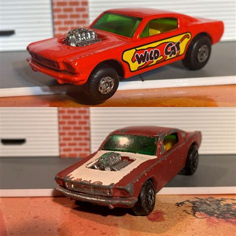 Matchbox Mustang Restored In Matchbox Hot Wheels Custom Hot Wheels