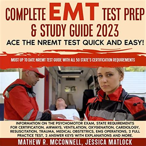 Amazon Complete EMT Test Prep Study Guide 2023 Ace The NREMT
