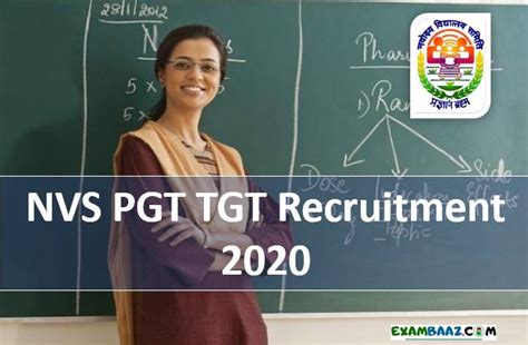 Nvs Pgttgtfcsa Recruitment 2020 454 Post Apply Now