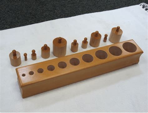 How To Present Montessori S Knobbed Cylinders Lesson