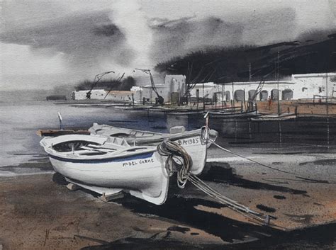 Manuel Bordallo Boats Art Drawings Auctionet