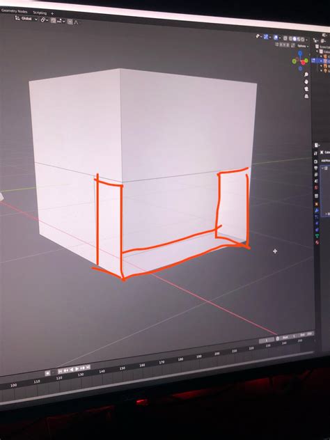 Cut Extrude Thin Boss R Freecad