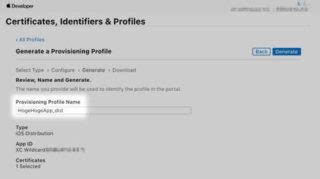 iPhone Provisioning Profile を作ってみる iOS アプリ開発