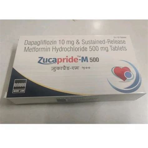 Dapagliflozin Sustained Release Metformin Hydrochloride Tablets At