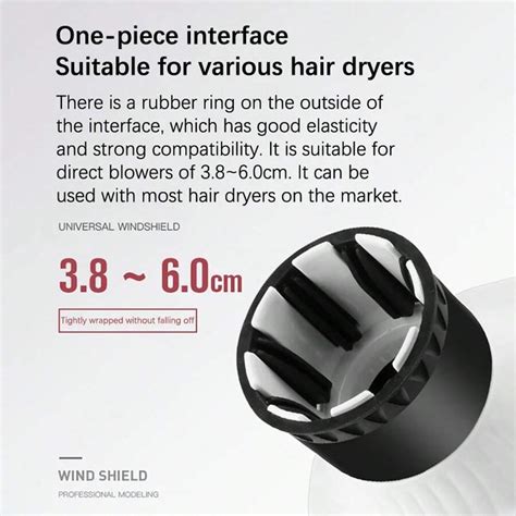 Blow Dryer Hood Small Hair Dryer Attachment Nozzle Attachment For Hair