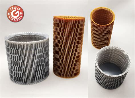 Mesmerizing Vase Set Discs By Triple G Workshop Download Free Stl