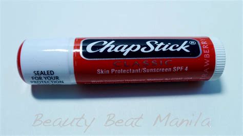 Beauty Beat Manila Review Chapstick Strawberry Lip Balm