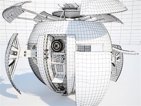 球形机器人 3d模型 20 Max Free3d