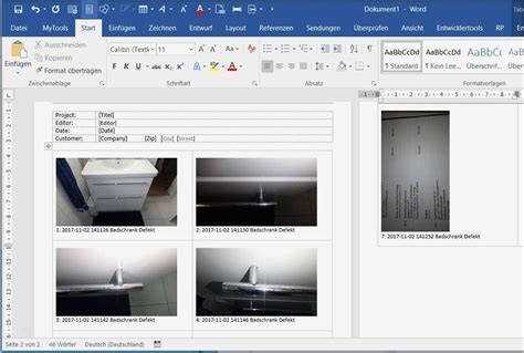 Word Fotodokumentation Vorlage Angenehm Word Foto Vorlage Für