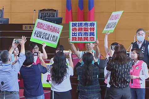 藍白擋中央總預算燒台中議會 陳俞融猛轟黃國榮 匯流新聞網
