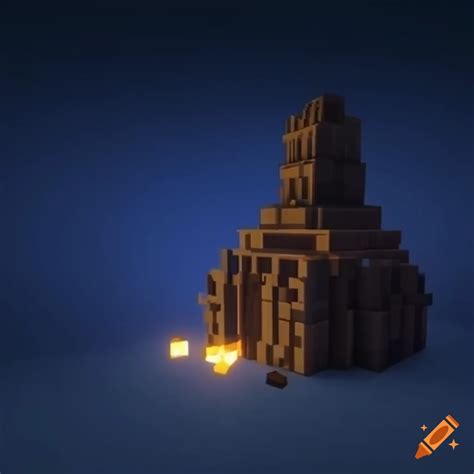 Voxel Based World Building In Minecraft On Craiyon