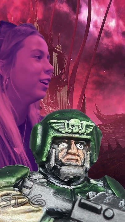How Daemonettes Tempt Guardsmen On The Battlefield Warhammer40k