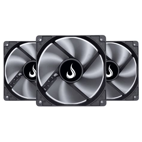 Fan Para Gabinete Rise Mode Simples 120mm Preto Rm Bk 01 Fb