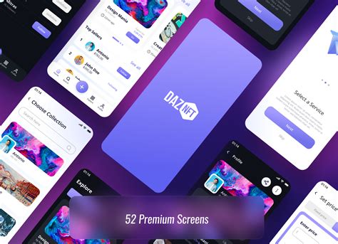 Daz Nft Marketplace App Ui Kit Graphicsbunker