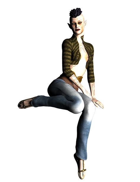 Fay3 صور لـ 3d نموذج فتاة شعر النساء جينز جنسي يجعل