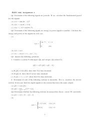 Assignment1 ELEC342 1 Pdf ELEC 342 Assignment 1 Q1 Determine If