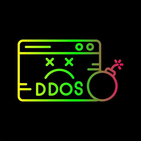Ddos Vector Icon 20228466 Vector Art At Vecteezy