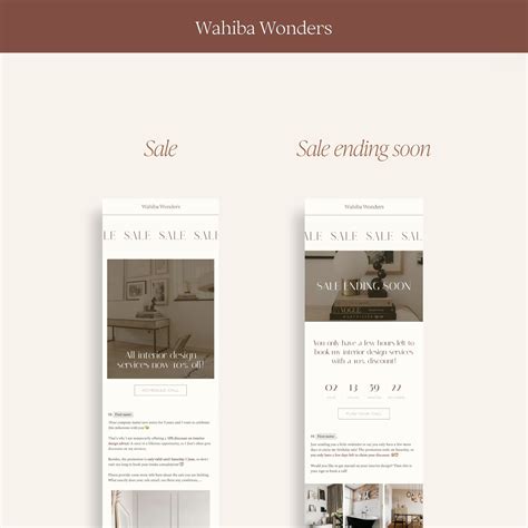 Minimal Flodesk Email Templates For Interior Designers Interior Design