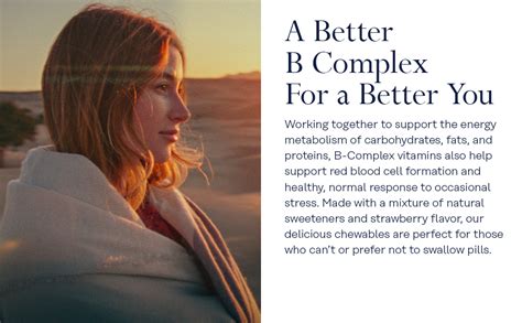 Solaray Vitamin B Complex Chewables Strawberry Healthy