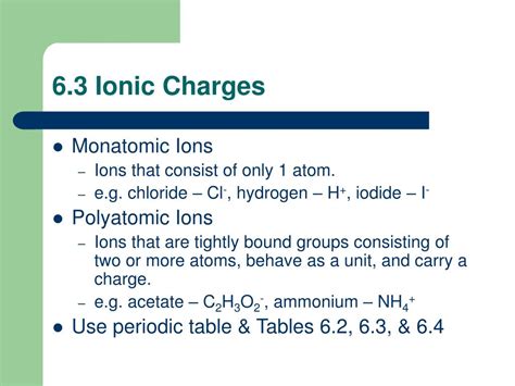Ppt Chapter 6 Chemical Names And Formulas Powerpoint Presentation