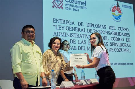 Concluye Con Éxito El Curso “ley General De Responsabilidades