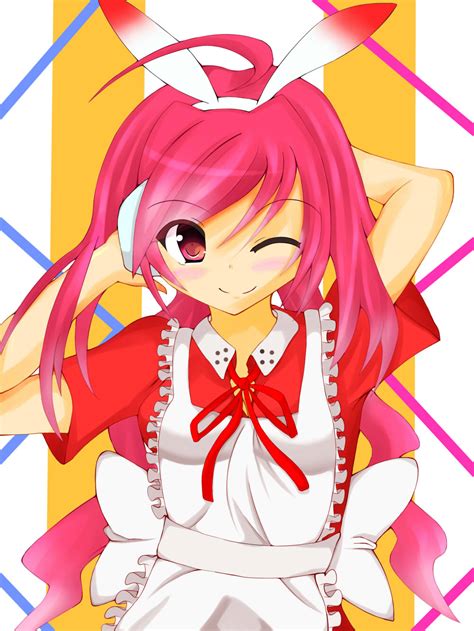 Safebooru 1girl Beatmania Long Hair Red Eyes Red Skirt Redhead