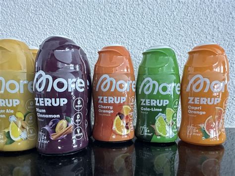 More Nutrition Zerup Sirup 15 Fläschchen Kaufen Auf Ricardo