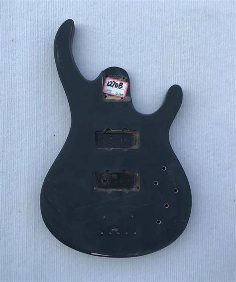 Black 4 String Electric Bass Guitar Body Reverb