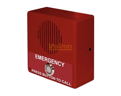 Cyberdata Sip Enabled Ip Indoor Emergency Intercom With Night Ringer
