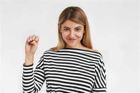 Free Photo Expressive Pretty Woman Posing