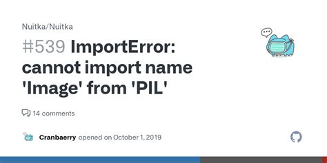 Importerror Cannot Import Name Image From Pil · Issue 539