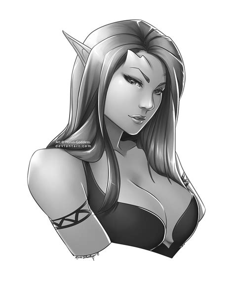 Grayscale And Cel Shade Commissions By Horus Goddess On Deviantart