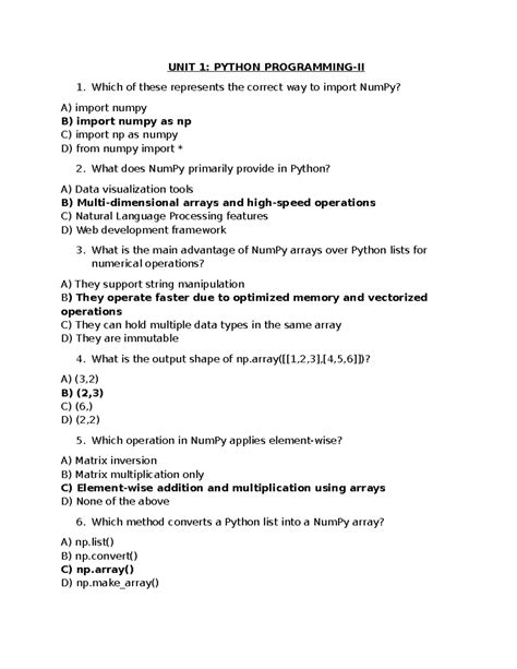 Worksheet Class 12 Ai Numpy And Pandas Basics Studocu
